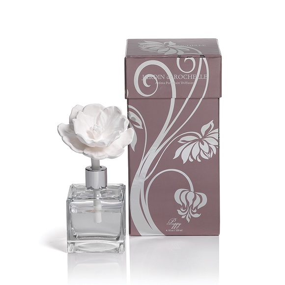 Zodax | Accents | Jardin De Rochelle Porcelain White Poppy Flower ...